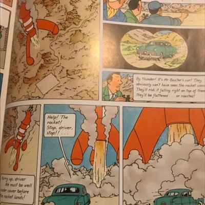 Explorers On The Moon - (adventures Of Tintin: Original Classic) By ...