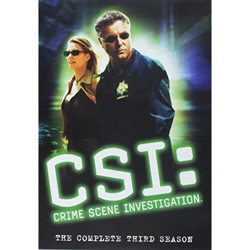 Csi: Crime Scene Investigation: The Complete Third Season (dvd)(2002 ...