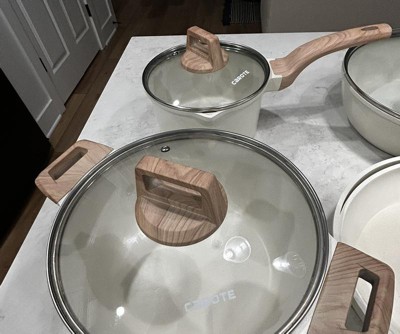 Carote 11 Pcs Kitchen Essentials Non Stick Cooking Set With Frying Pans ...