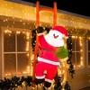 Joiedomi 6 Ft Climbing Santa Inflatable Decoration : Target
