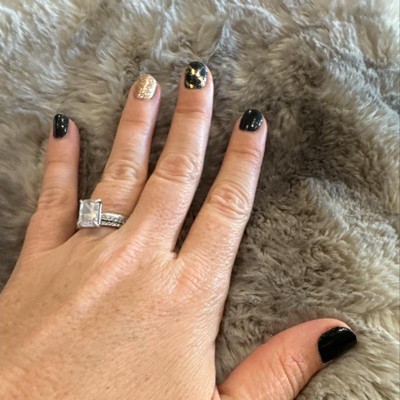 Dashing Diva Gloss Palette Nail Art - Black Obsidian - 32ct : Target