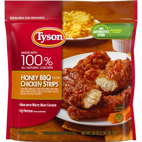 Tyson Honey Bbq Chicken Strips - Frozen - 25oz : Target