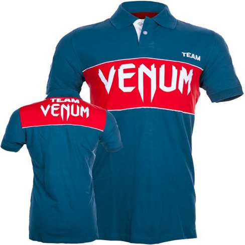 Venum Team Polo Shirt - Small - Navy/red : Target