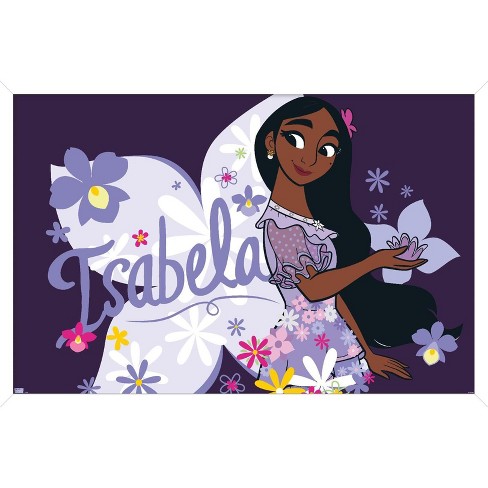 Trends International Disney Encanto - Isabela Framed Wall Poster Prints ...