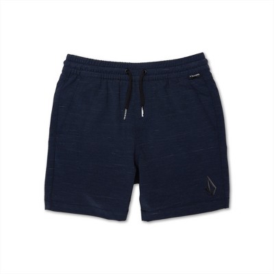 Volcom Toddler Boys Understoned Elastic Waist Hybrid Shorts, Navy - 6 ...