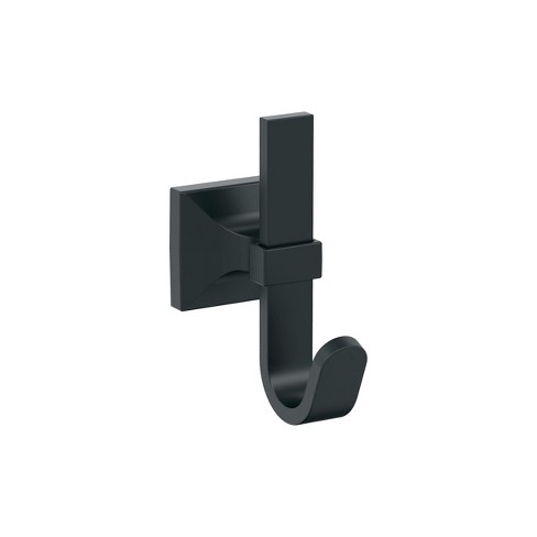 Amerock Burbank Transitional Single Prong Matte Black Wall Hook : Target