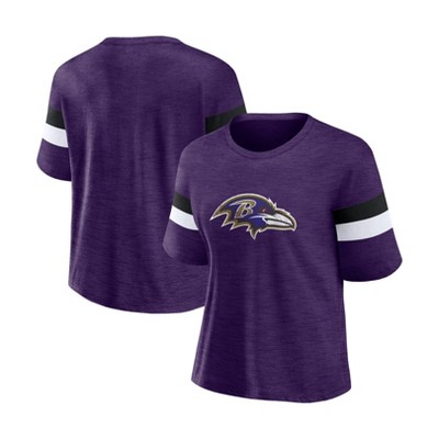 Nfl Baltimore Ravens Women's Short Sleeve Fashion T-shirt : Target