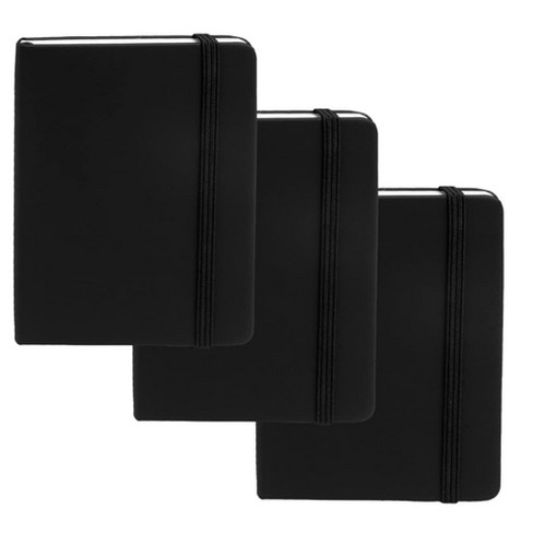 Simply Genius A6 Pocket Size Mini Notebooks With Hardcover, 124 Pages ...