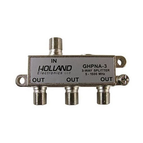 Holland Electronics Splitter Iptv Rf Broadband 3-way Certified For ...