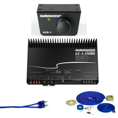 Audiocontrol Lc-1.1500 Mono Subwoofer Amplifier With 0ga Ofc Pure ...