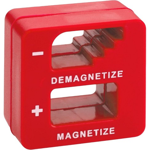 Measupro Demagnetizer And Magnetizer - Red - 1pk : Target