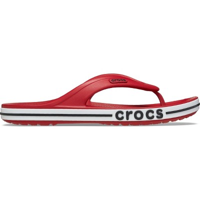 Crocs Adult Bayaband Flip Flops, W7/m5, Pepper : Target