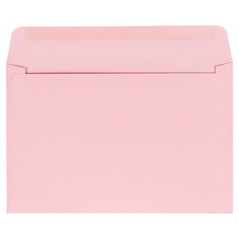 Jam 6 X 9 Booklet Envelopes, Baby Pink, 50/pack : Target