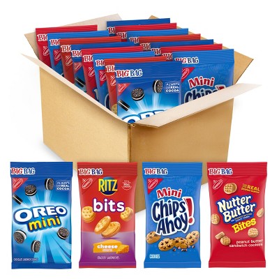 Oreo Original, Oreo Golden, Chips Ahoy! & Nutter Butter Cookie Snacks ...