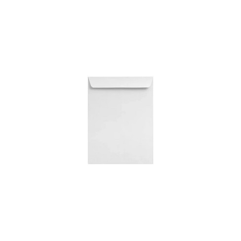 Lux 10 X 13 Open End Envelopes 50/pack White Linen (4897-wli-50) : Target