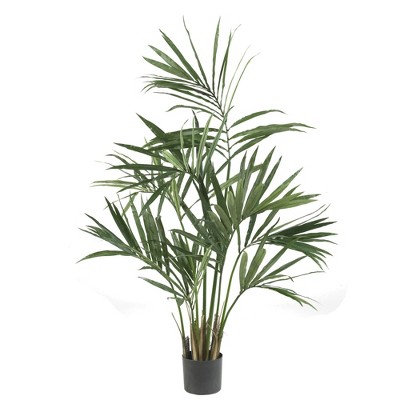 Nearly Natural 7' Artificial Kentia Palm Silk Tree Bunched : Target
