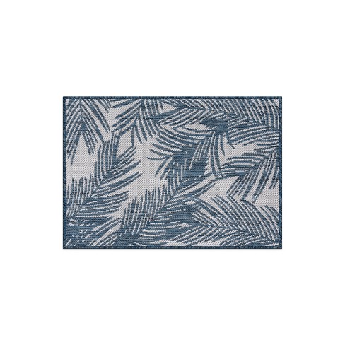 World Rug Gallery Contemporary Distressed Leaves Textured Flat Weave ...