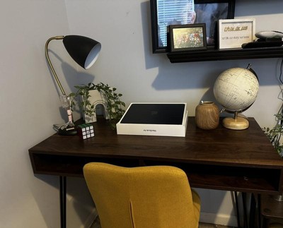 Hairpin Writing Desk With Storage - Threshold™ : Target