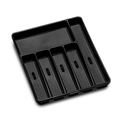 Madesmart Silverware Storage/organizer Tray Carbon : Target