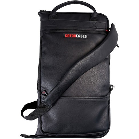 Gator Deluxe Faux Leather Drum Stick Bag Black : Target
