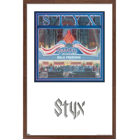 Trends International Styx - Paradise Theatre Album Series Framed Wall ...