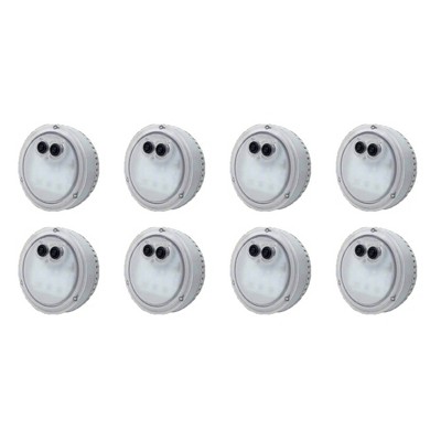 Intex Above Ground Underwater Led Magnetic Swimming Pool Wall Light (2 ...