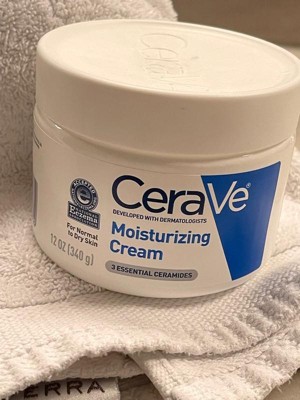 Cerave Moisturizing Face & Body Cream With Pump For Normal To Dry Skin ...