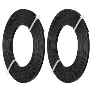 Unique Bargains Aluminum Bendable Forgeable Jewelry Making Flat Wire 18 ...