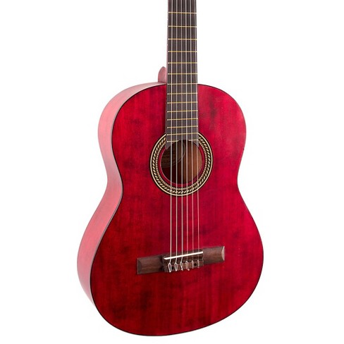 Valencia 200 Series Full Size Classical Acoustic Guitar Transparent ...