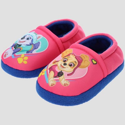 Paw Patrol Slippers For Toddlers, Mismatch A-line House Shoes, Pink ...