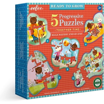 Eeboo: Ready To Grow Together Time Puzzle : Target