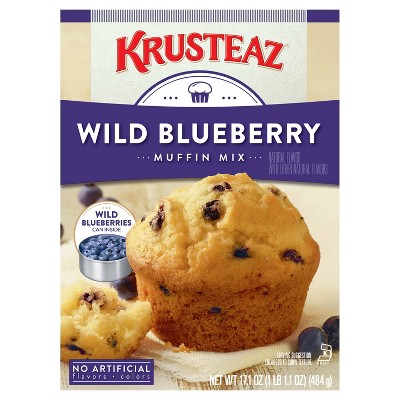 Krusteaz Wild Blueberry Muffin Mix - 17.1oz : Target