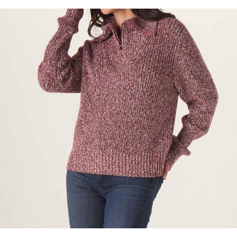 Women's Dani Quarter Zip Sweater - The Normal Brand L : Target