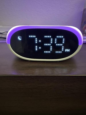 Candy Glow Alarm Table Clock With Color Changing Nightlight - Capello ...