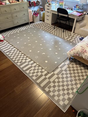 Nuloom Nikita Checkered 5x8 Machine Washable Area Rug For Living Room ...