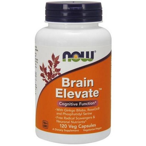 Now Foods Brain Elevate 120 Vegcap : Target