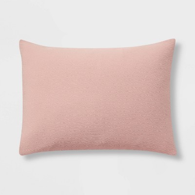 Standard Corduroy Plush Comforter Sham Khaki - Room Essentials™ : Target