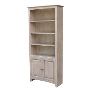 HomeStock 36 "H. Beige Wood Book Racks 3 with Tier Shelves : Target