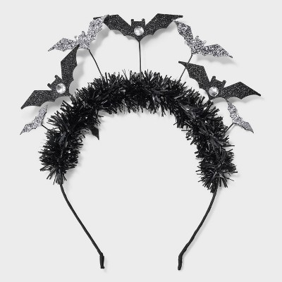 Unique Bargains Halloween Bat Style Hair Clips 3.35" Length Black ...