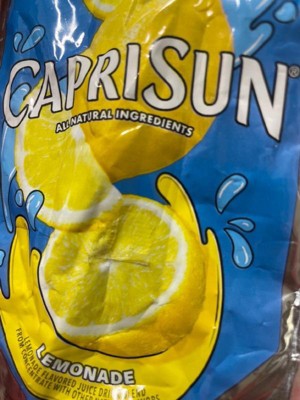 Capri Sun Lemonade Pack - 10pk/6 Fl Oz Pouches : Target