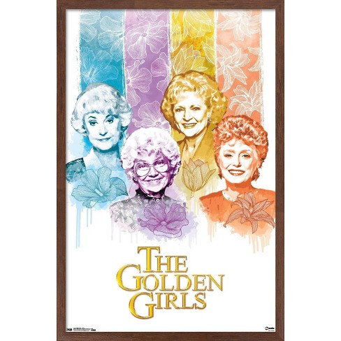 Trends International The Golden Girls - Older Framed Wall Poster Prints ...