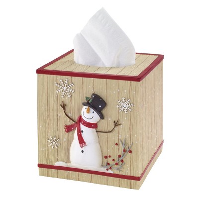 Mdesign Metal Square Modern Tissue Box Cover Holder For Bathroom ...