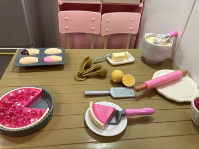 Our Generation Tasty Pastry Dessert Play Food Baking Accessory Set For ...