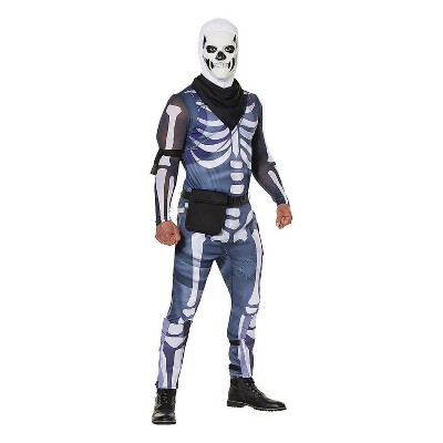 Men's Fortnite Skull Trooper Costume : Target