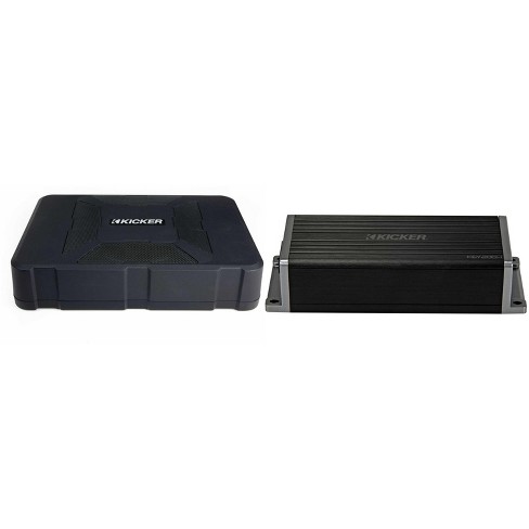 Kicker 47key2004 4-channel Dsp Smart Amplifier, 4x50w W/ 51hs8 Hideaway ...