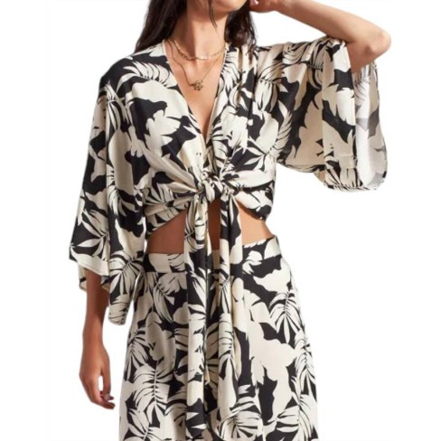 Women's Wailea Front Tie Duster Top - Tribal : Target