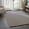 Home Conservatory Dainty Diamond Handwoven Cotton Area Rug, 4' X 6 ...