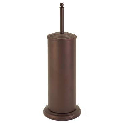Rustic Toilet Plunger With Decorated Rim Brown - Bath Bliss : Target