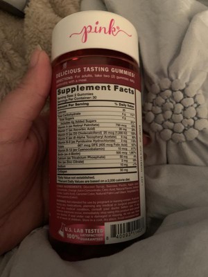 Pink Vitamins Simply Radiant Multi For Her Plus Collagen Gummies ...
