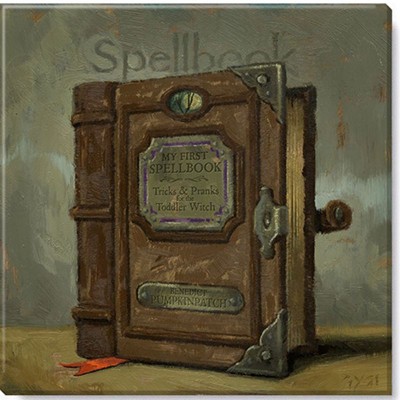 Sullivans Darren Gygi Spellbook Canvas Museum Quality Giclee Print ...